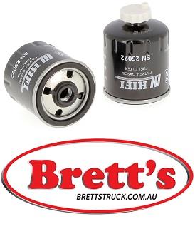 SN 25022 SN25022 FUEL FILTER HIFI HYUNDAI MATRIX 1,5 CRDI GETZ 1,5 CRD ...
