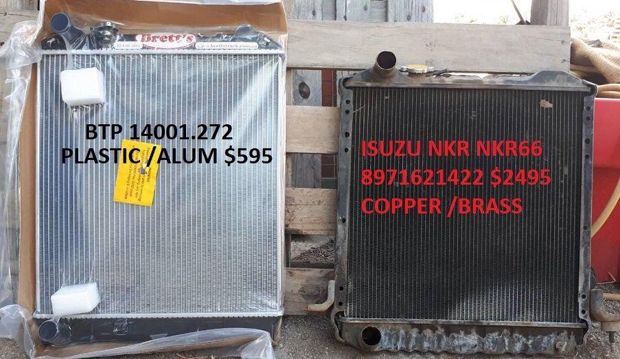 14001.273 RADIATOR ISUZU NPR ISUZU ISUZU 8980053610 8980053611 8980053 ...